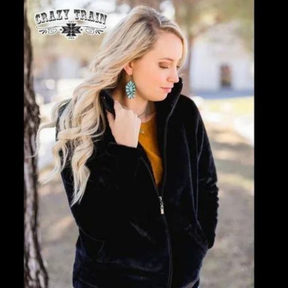 Crazy Train | Jackets & Coats | Cuddle Bug Jacket Blacksml | Poshmark